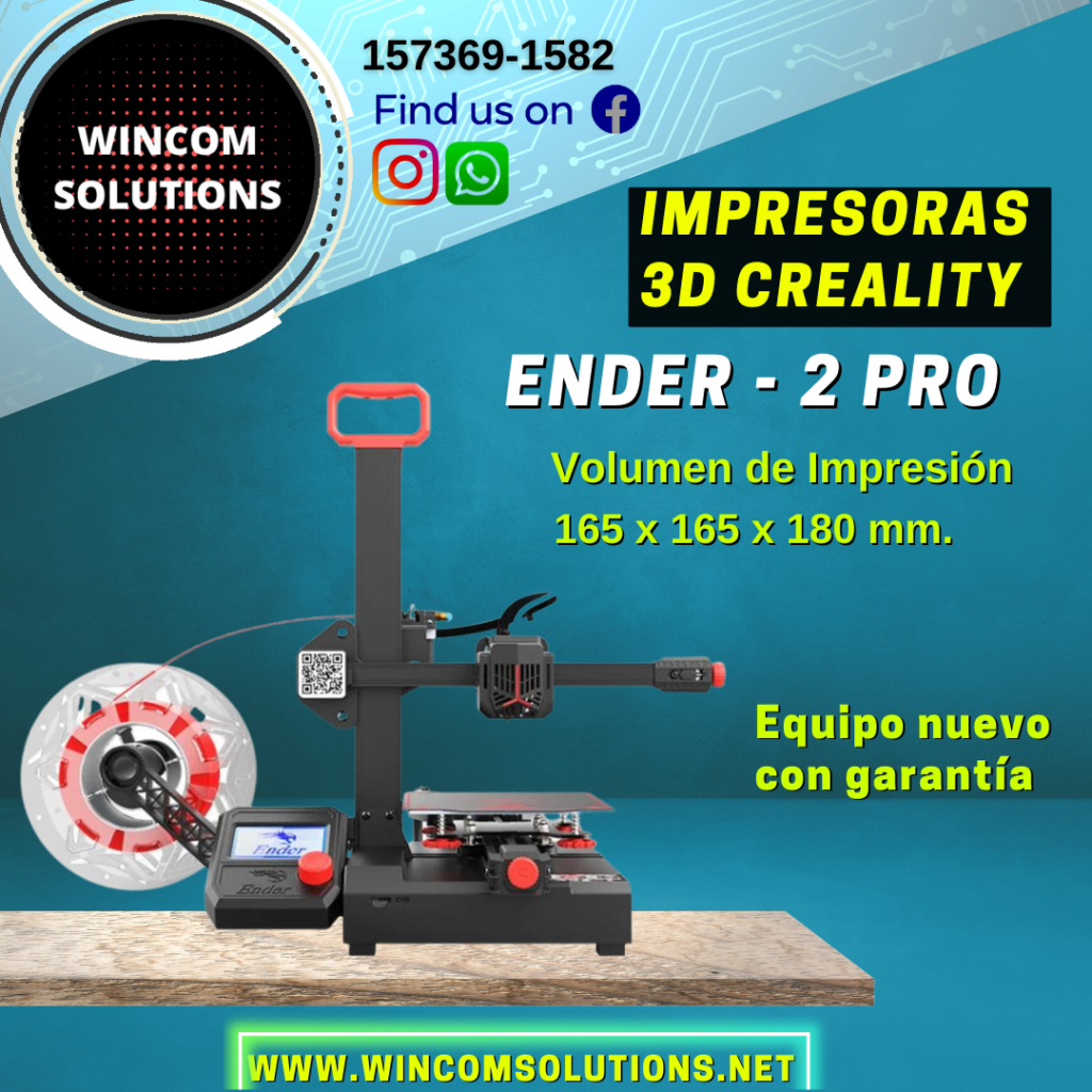 Impresora 3d Creality ENDER 2-PRO – Wincom Solutions